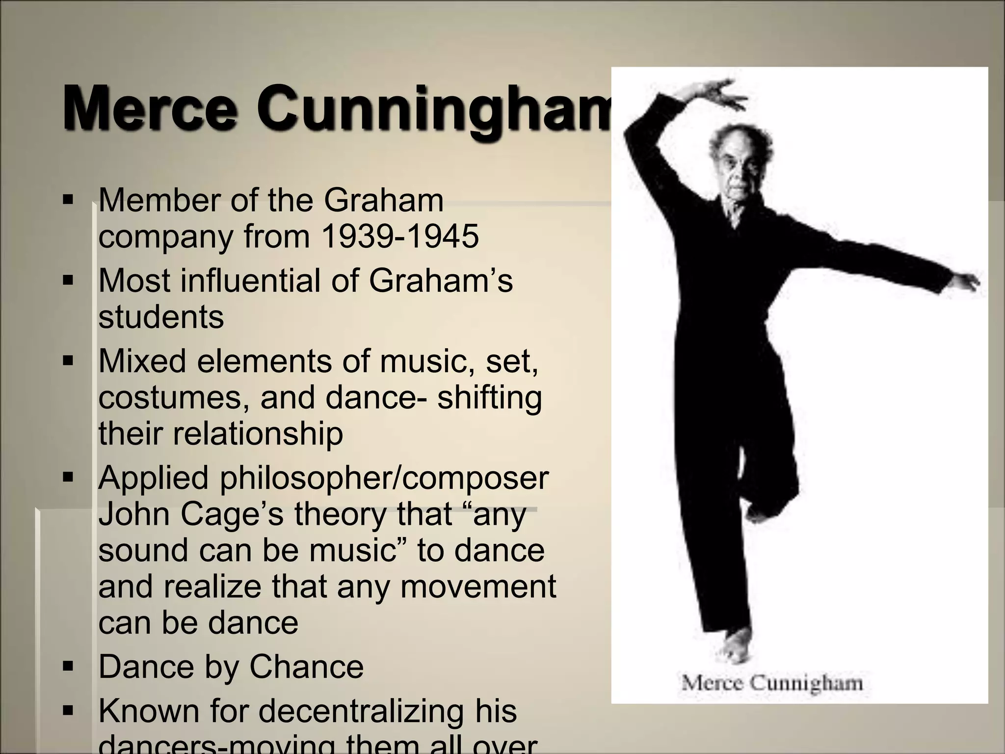 Modern and contemporary dance | PPT