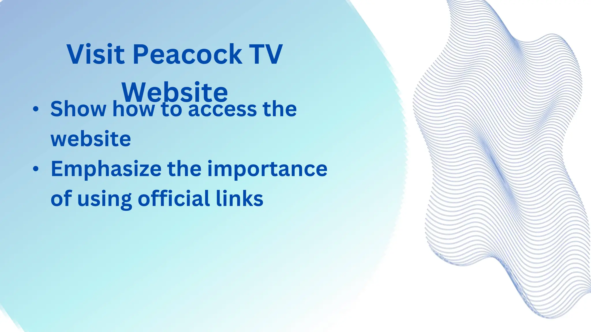 Peacock TV Login Easy Access Guide | PPT