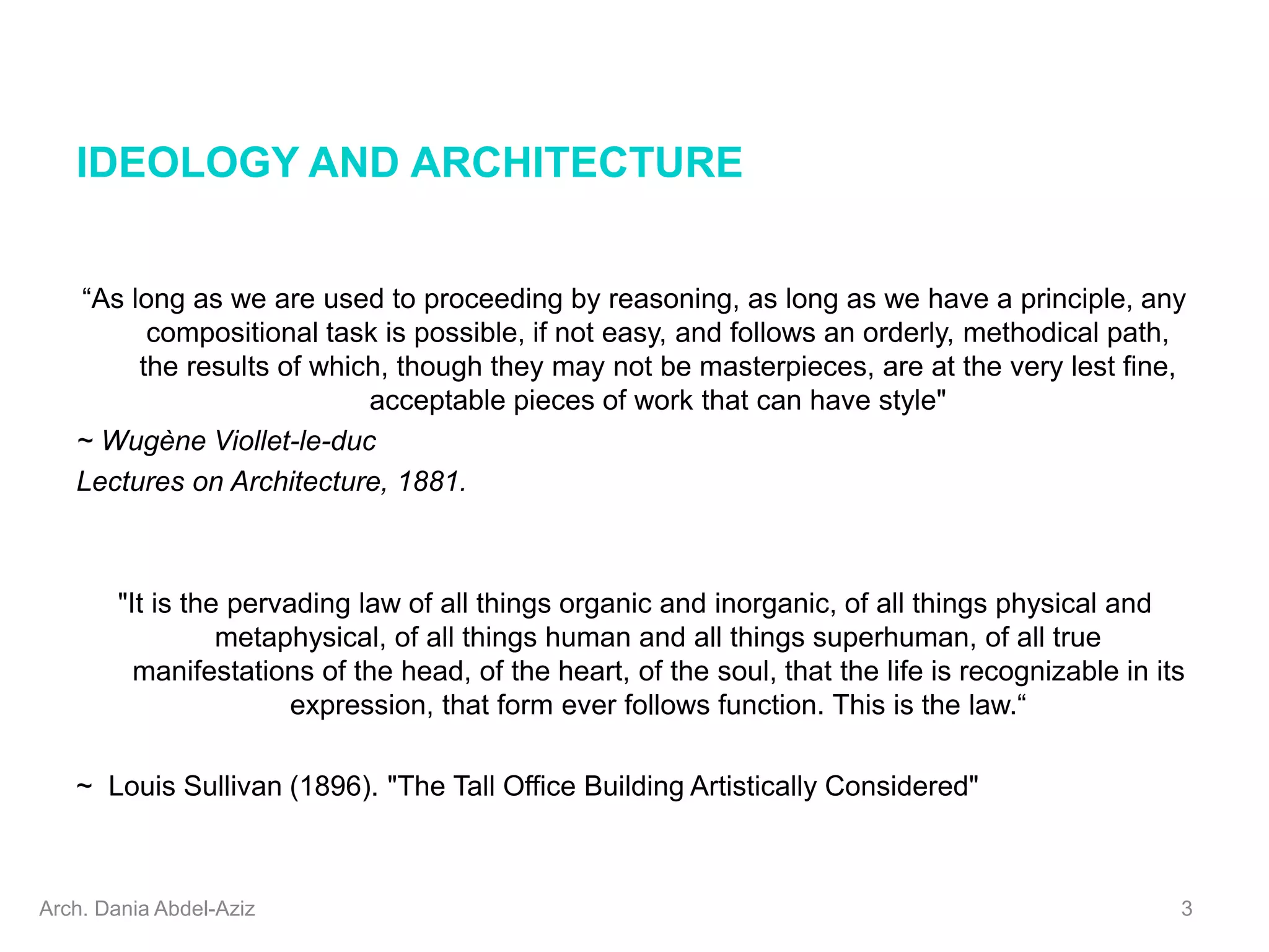 history of contemporary architecture - Modern Architecture.ppt