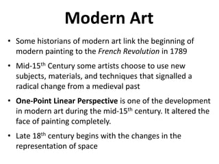 Modern Arts (MAPEH) | PPTX