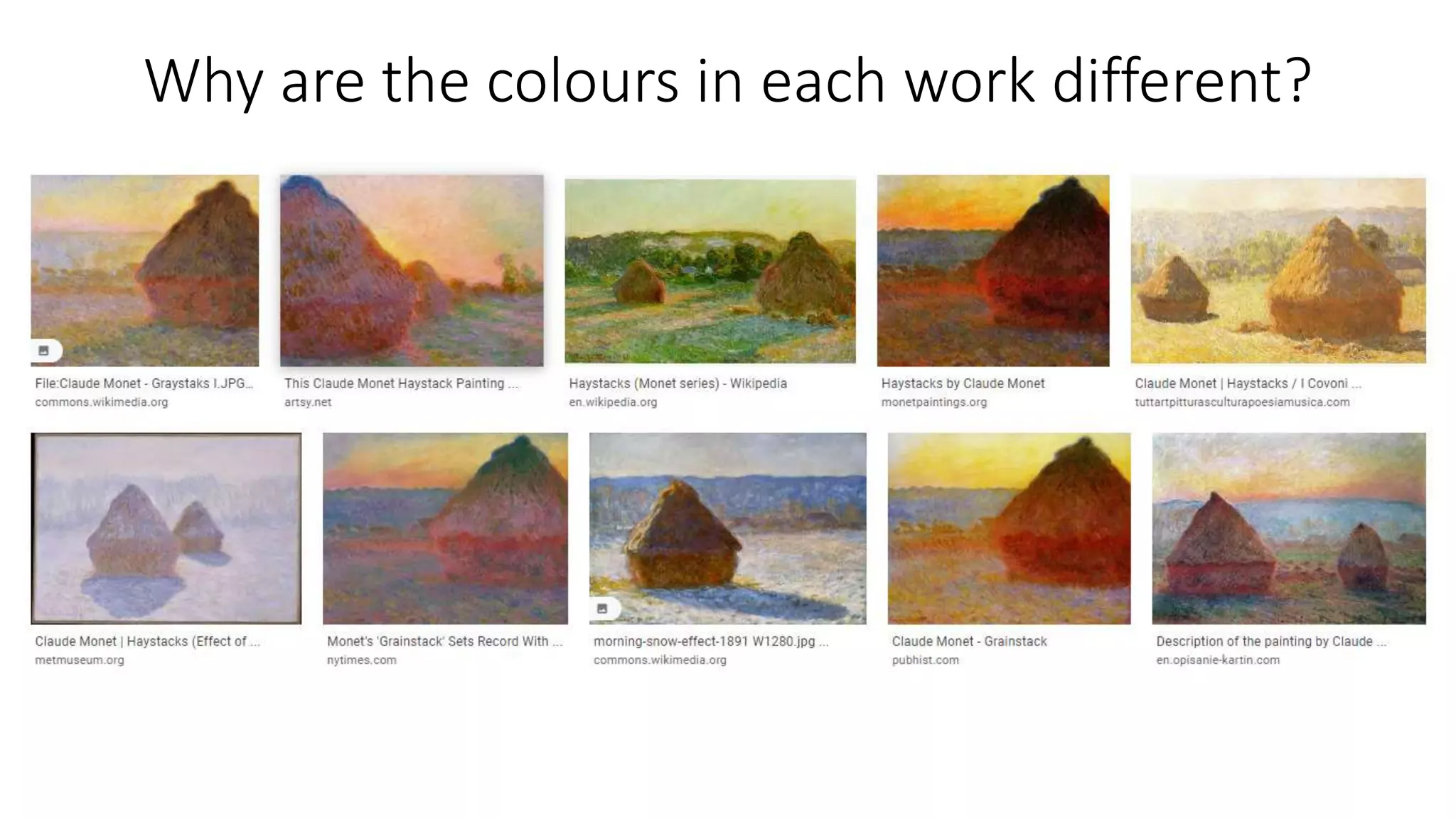 Modern art movements: Impressionism | PPTX