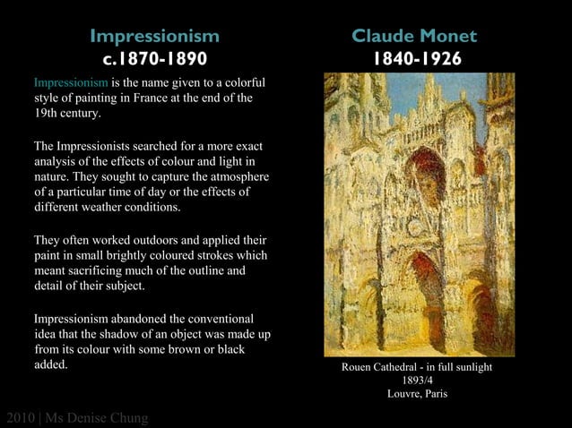Modern+art+timeline | PPT | Painting | Arts and Crafts