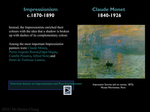 Modern+art+timeline | PPT | Painting | Arts and Crafts
