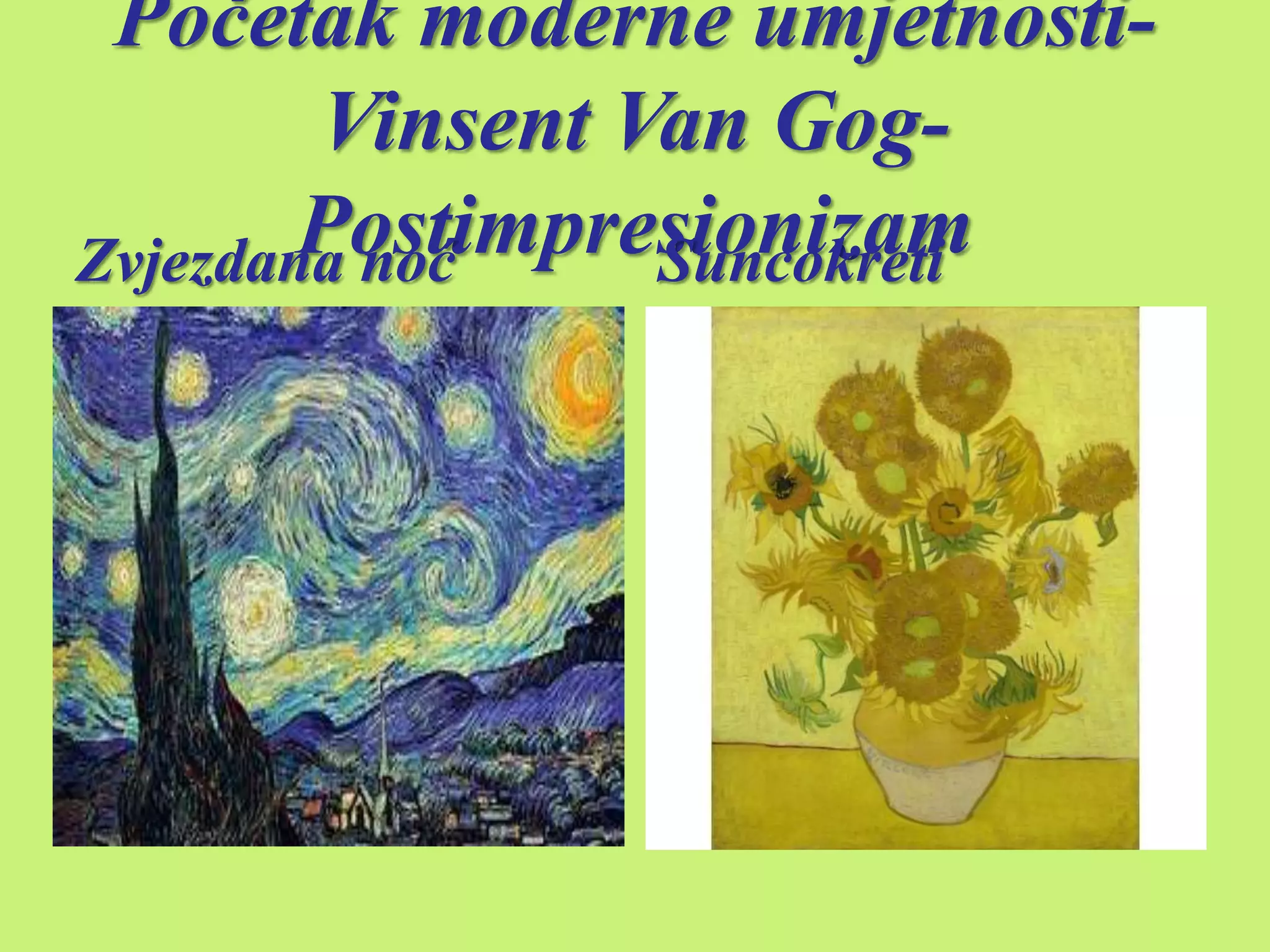 Moderna umjetnost | PPTX