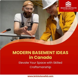 Innovative and Modern basement ideas in Canada | PDF