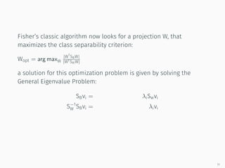 Fisherfaces Face Recognition Algorithm | PDF