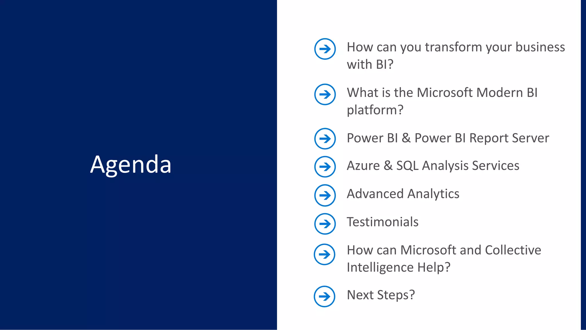 Modern Business Intelligence and Advanced Analytics | PDF