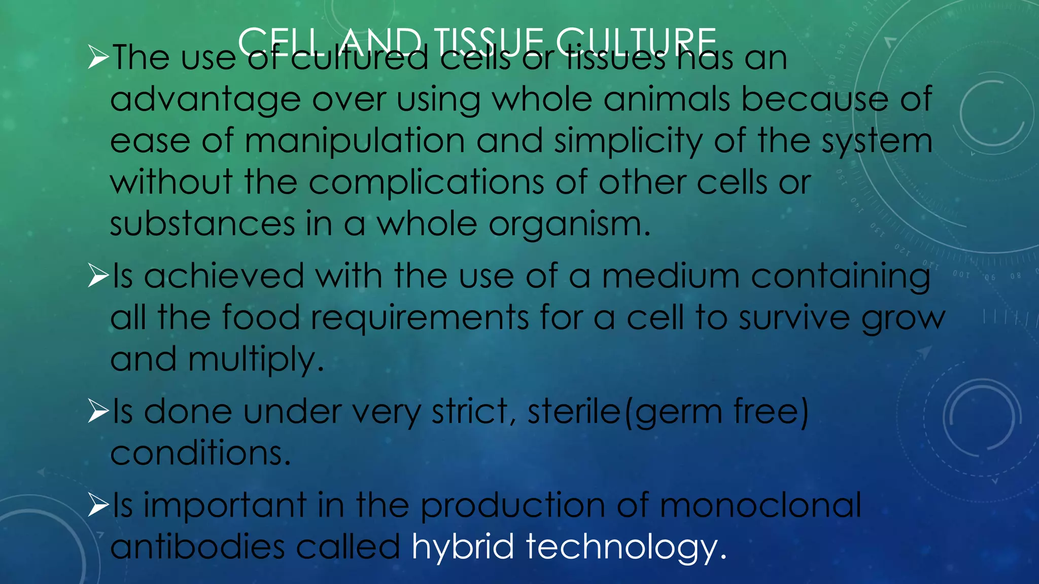Modern Biological Tools and Techniques | PPTX