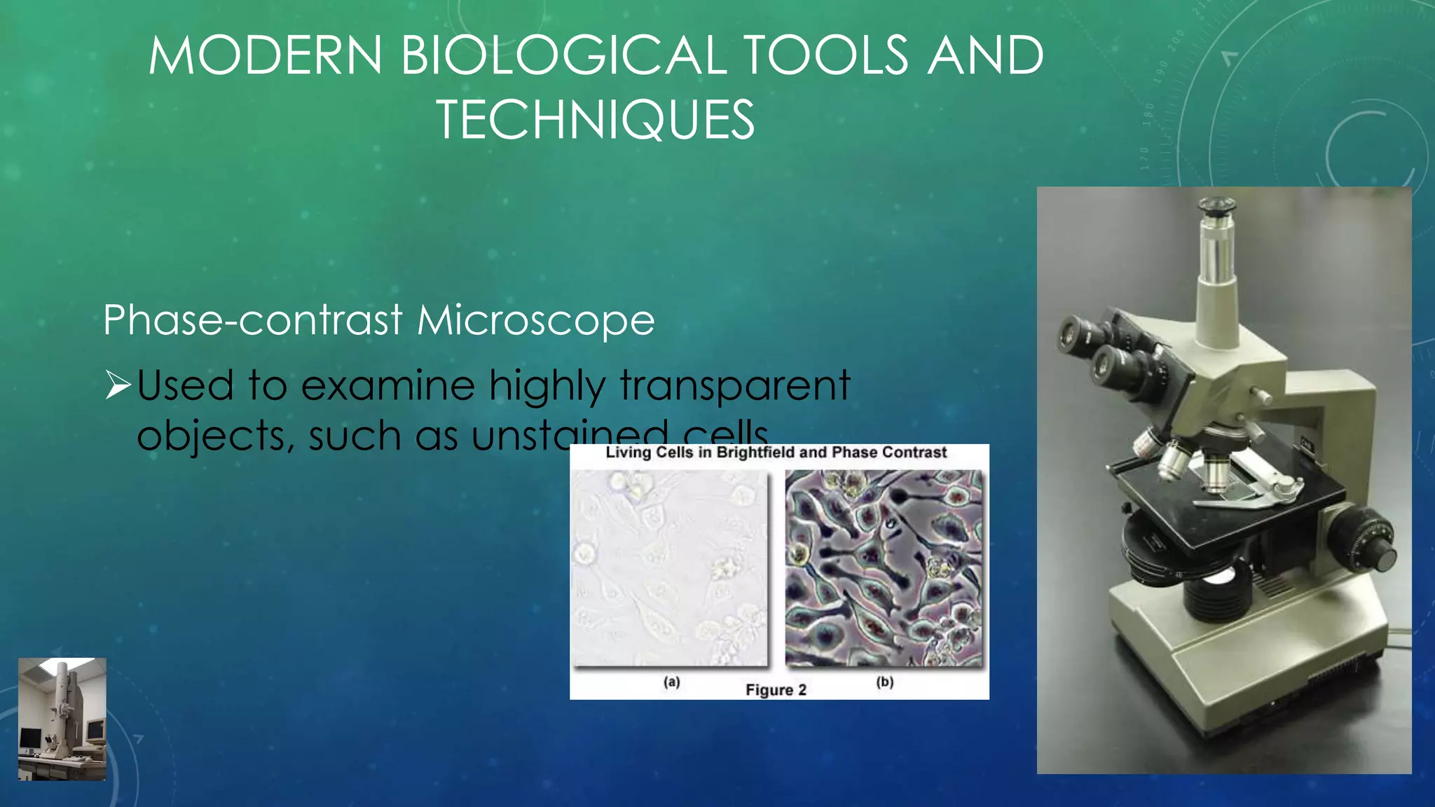 Modern Biological Tools and Techniques | PPTX