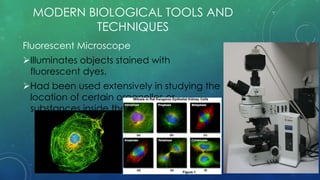 Modern Biological Tools and Techniques | PPTX | Biological Sciences ...