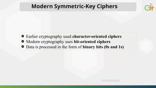 Comprehensive Overview of Modern Block Ciphers and Product Ciphers in ...