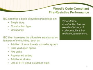 Modern Building Codes: Keeping Pace with the Wood Revolution | PPTX