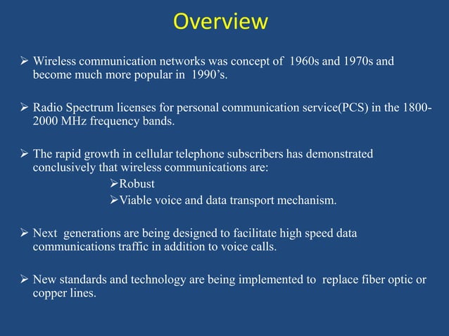 Modern cellular communication | PPT
