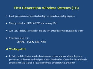 Modern cellular communication | PPT