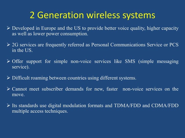 Modern cellular communication | PPT