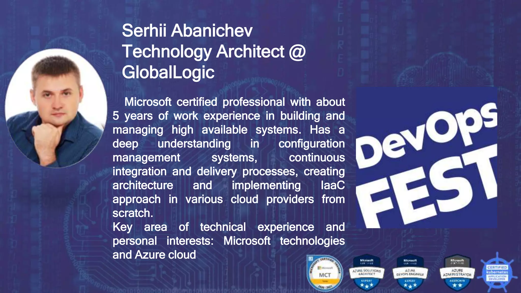 DevOps Fest 2020. Сергей Абаничев. Modern CI\CD pipeline with Azure DevOps | PPT