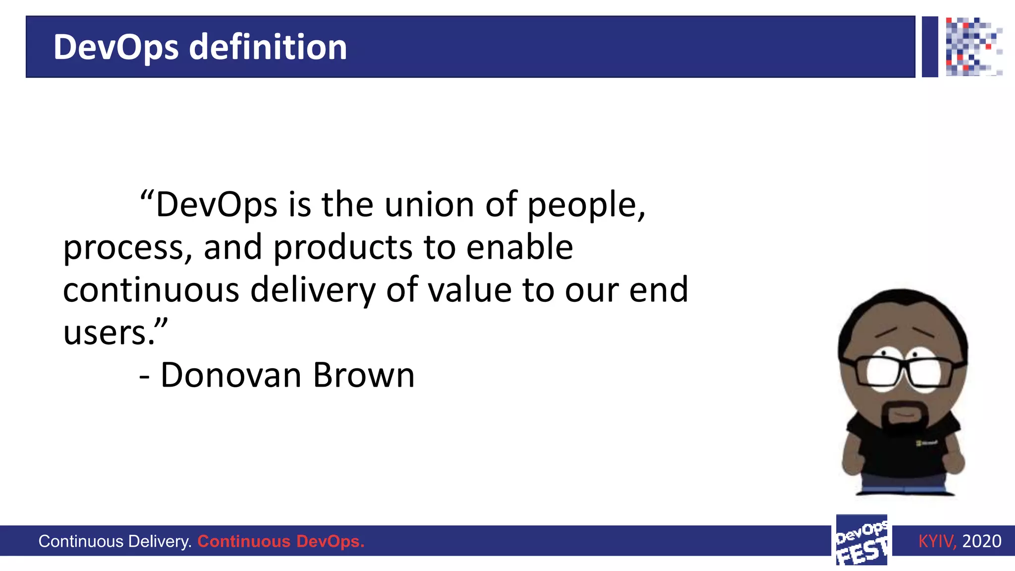DevOps Fest 2020. Сергей Абаничев. Modern CI\CD pipeline with Azure DevOps | PPT