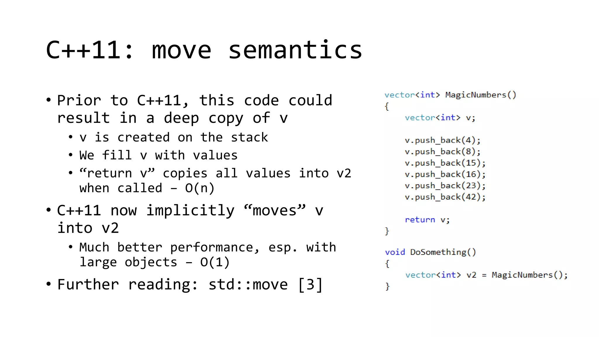 Modern C++ Lunch and Learn | PPTX