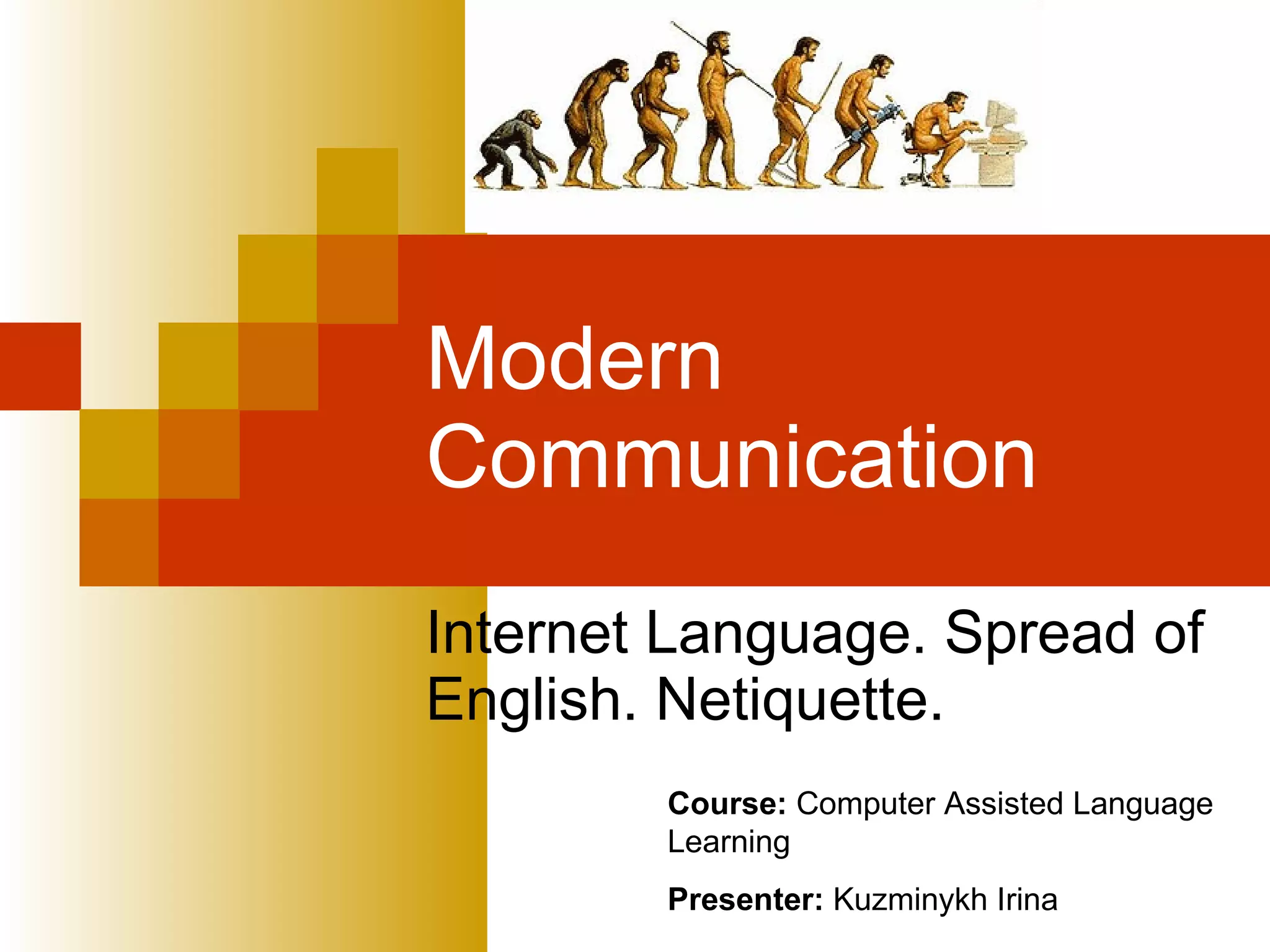 Modern communication | PPT