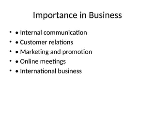 Business Communication with modernization pptx | PPTX