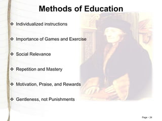 The Renaissance Education | PPTX