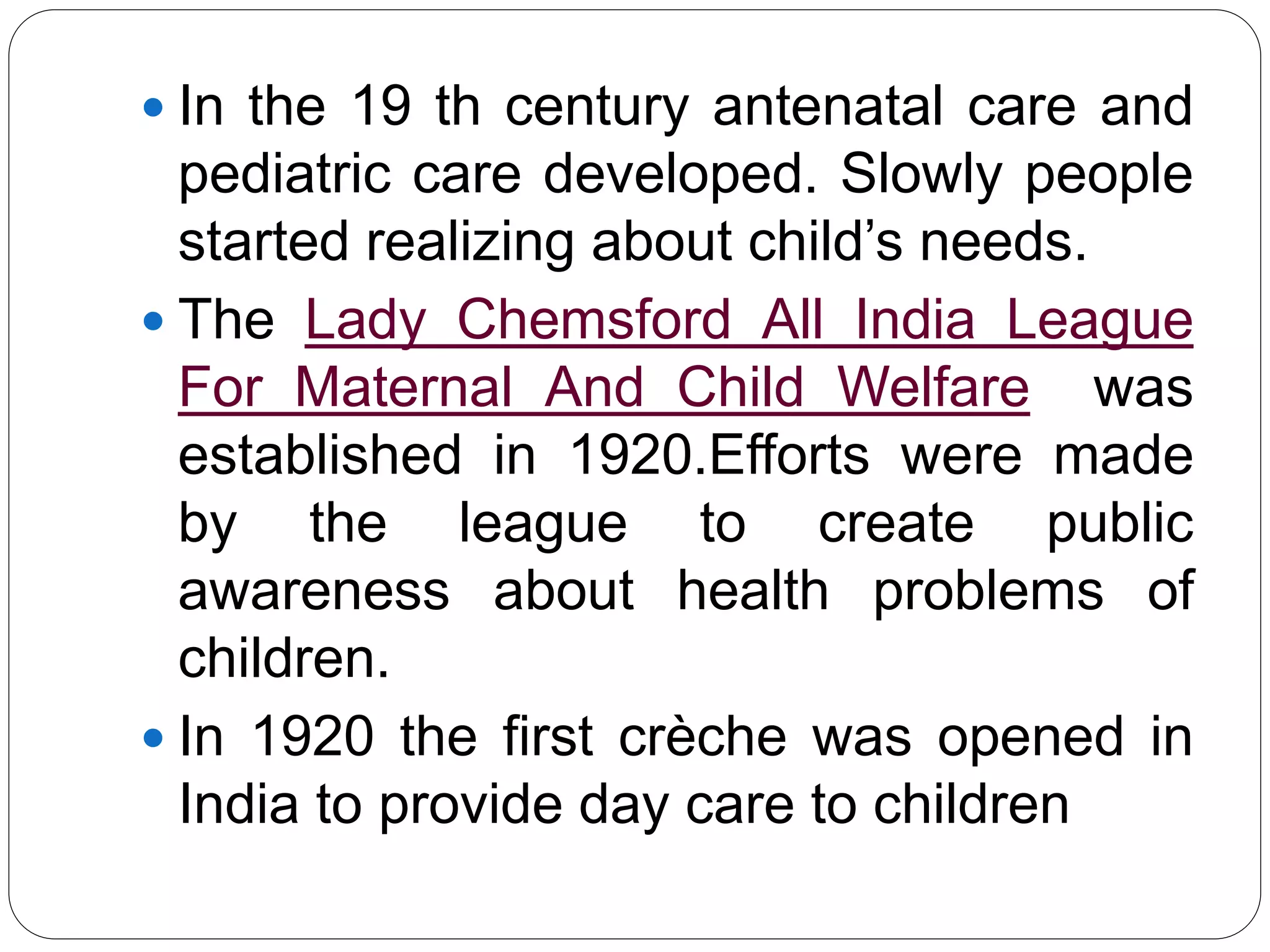 Modern concept of child care | PPTX