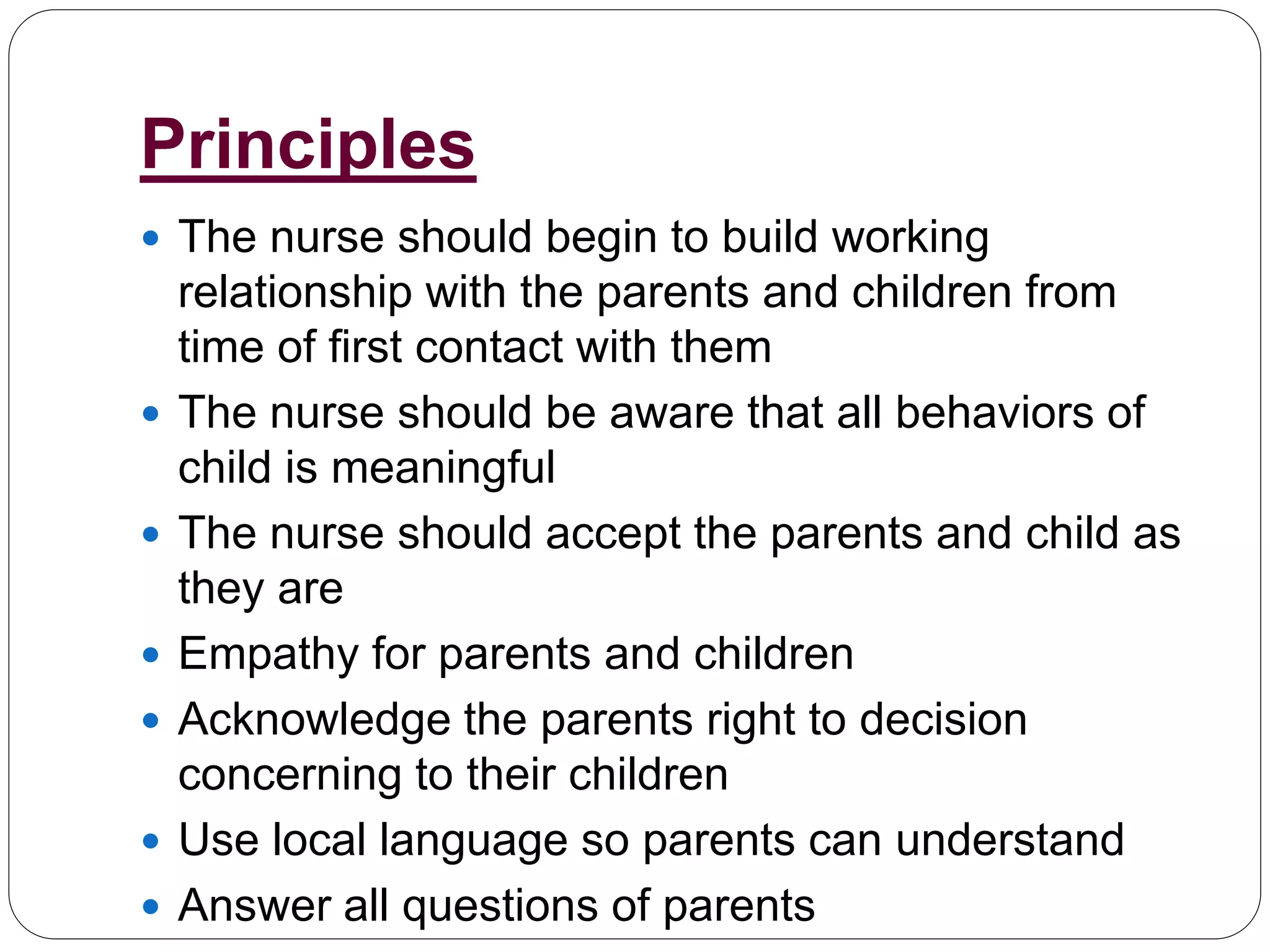 Modern concept of child care | PPTX