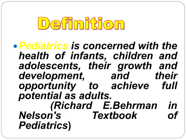 Modern concept of child care | PPTX