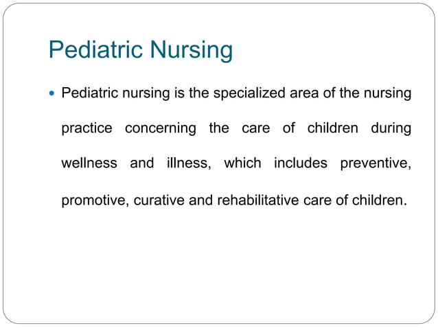 Modern concept of child care | PPTX