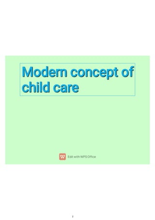 modern concept of child care .pdf