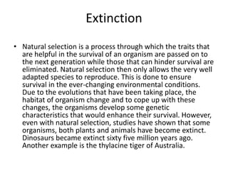 Modern concept of natural selection2 | PPTX