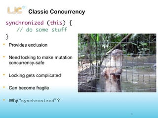 Modern Java Concurrency | PPT
