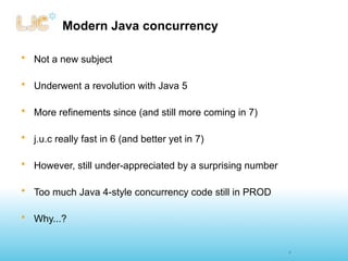 Modern Java Concurrency | KEY