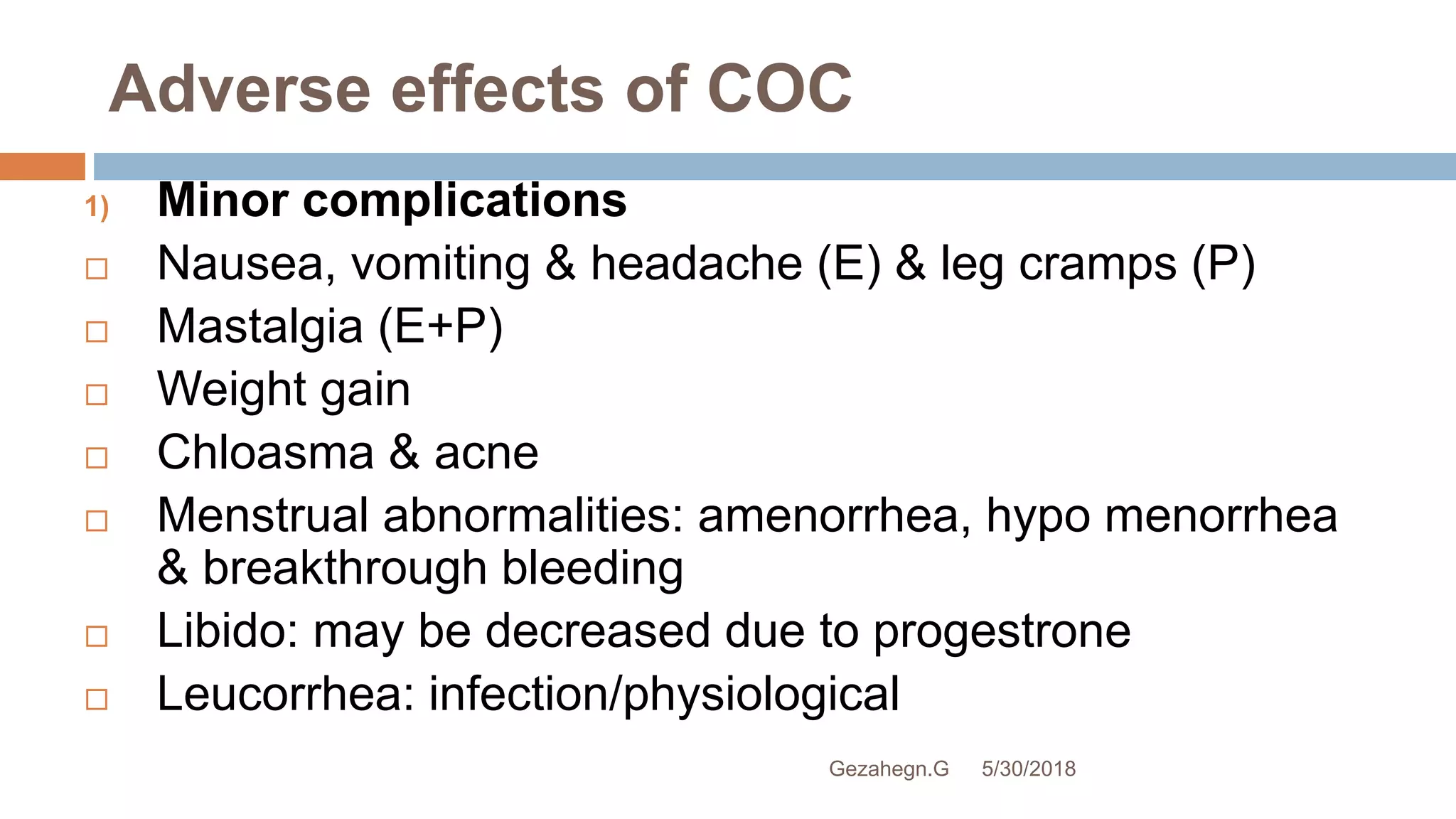 Modern contraceptive methods | PPTX