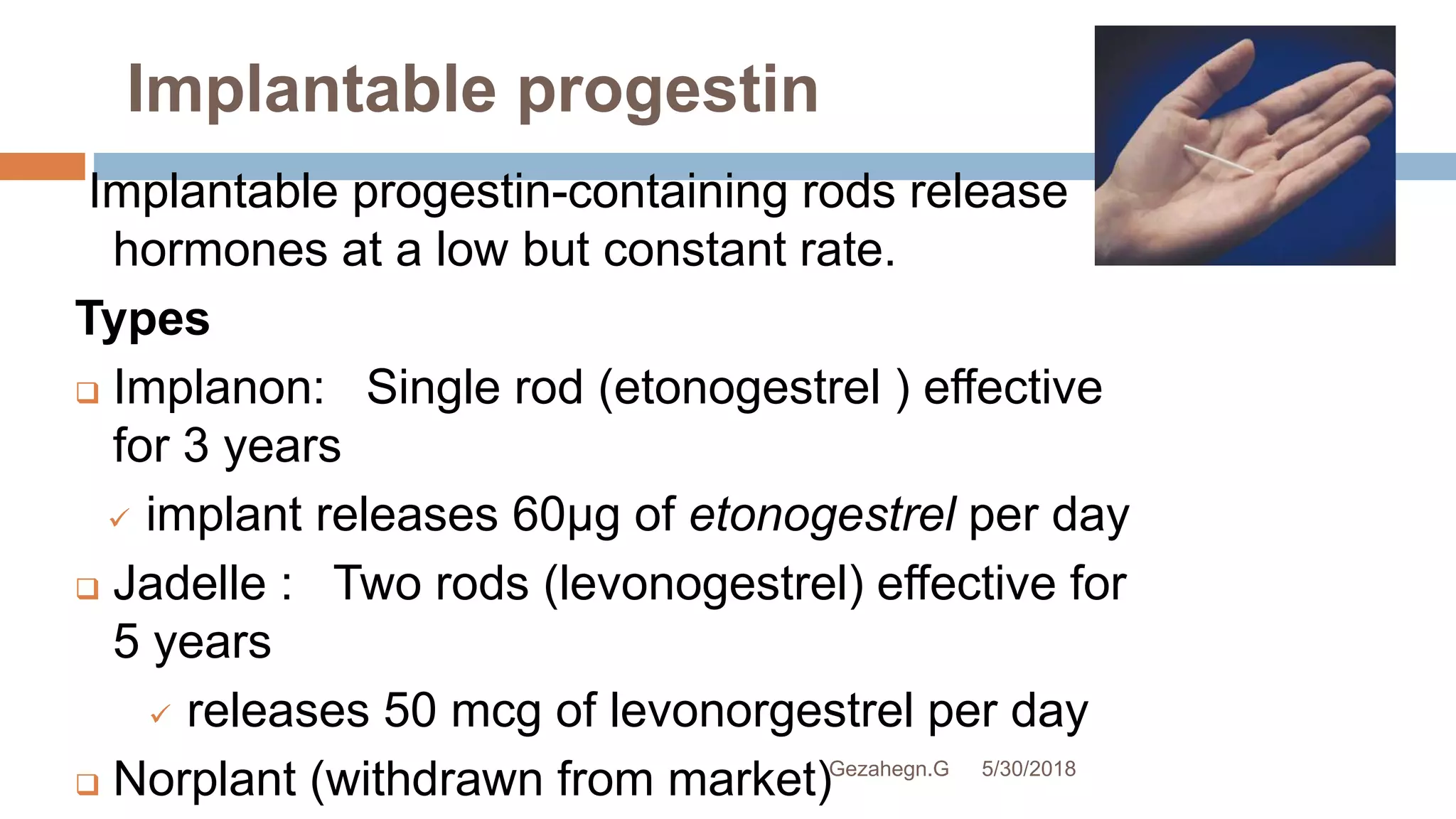 Modern contraceptive methods | PPTX