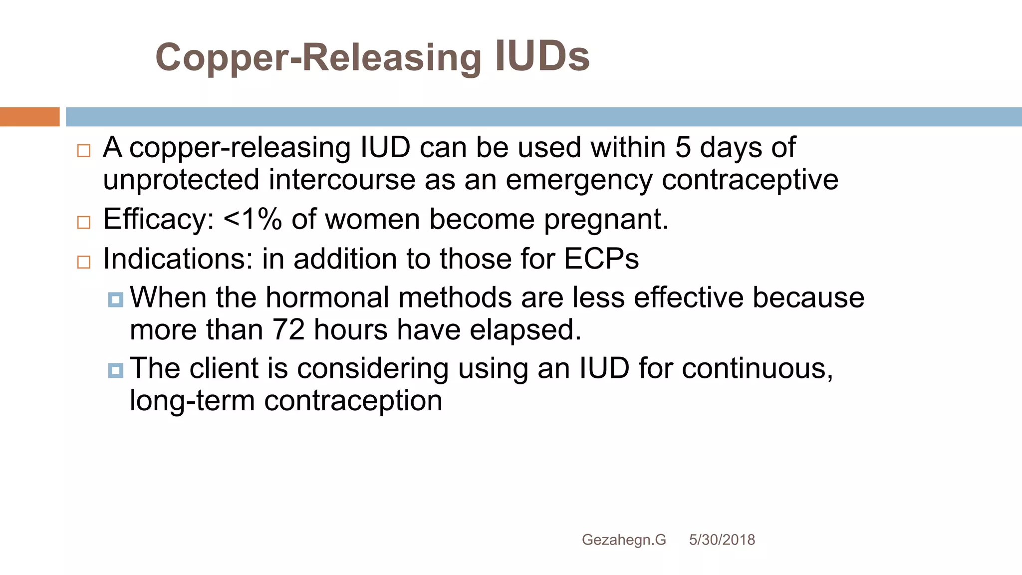 Modern contraceptive methods | PPTX