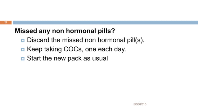 Modern contraceptive methods | PPTX | Pregnancy | Reproductive Health