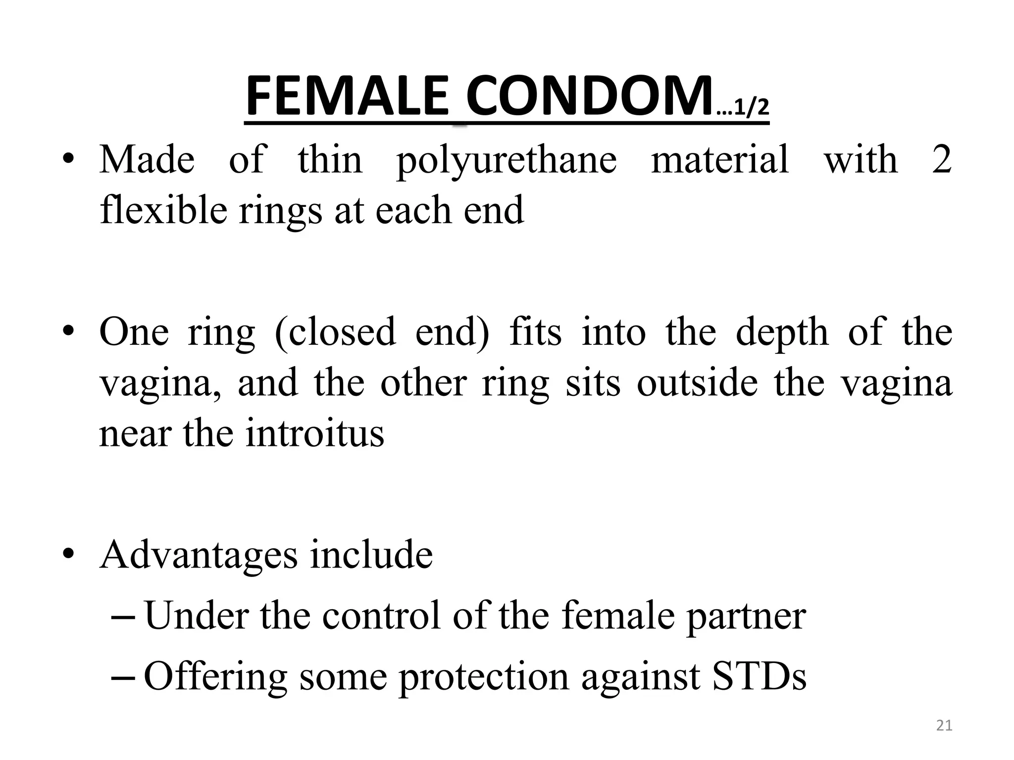 PowerPoint presentation on Modern Contraceptives | PPTX