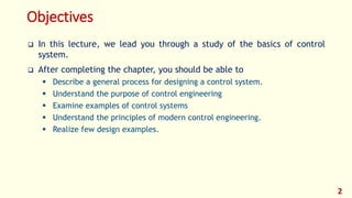 Modern Control - Lec 01 - Introduction to Control System | PDF