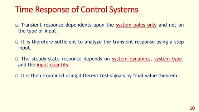 Modern Control - Lec 03 - Feedback Control Systems Performance and ...