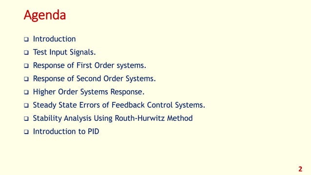 Modern Control - Lec 03 - Feedback Control Systems Performance and Characteristics | PDF | Science