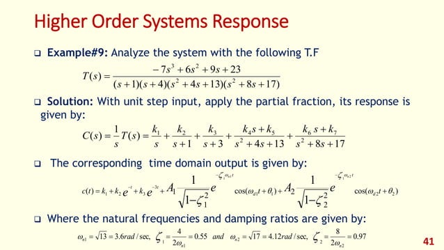 Modern Control - Lec 03 - Feedback Control Systems Performance and Characteristics | PDF | Science