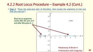 Modern Control - Lec 04 - Analysis and Design of Control Systems using Root Locus | PPT