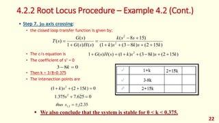 Modern Control - Lec 04 - Analysis and Design of Control Systems using Root Locus | PPT
