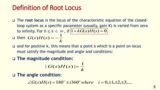 Modern Control - Lec 04 - Analysis and Design of Control Systems using Root Locus | PPT