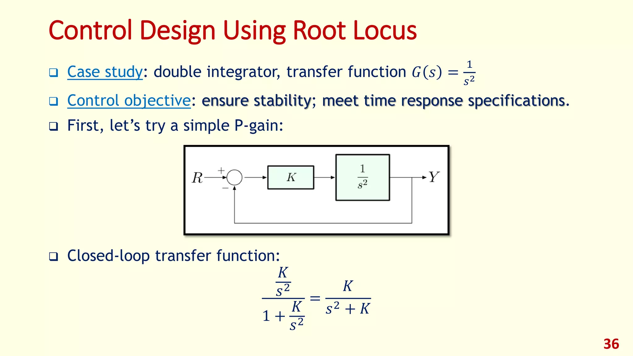 Modern Control - Lec 04 - Analysis and Design of Control Systems using Root Locus | PDF ...