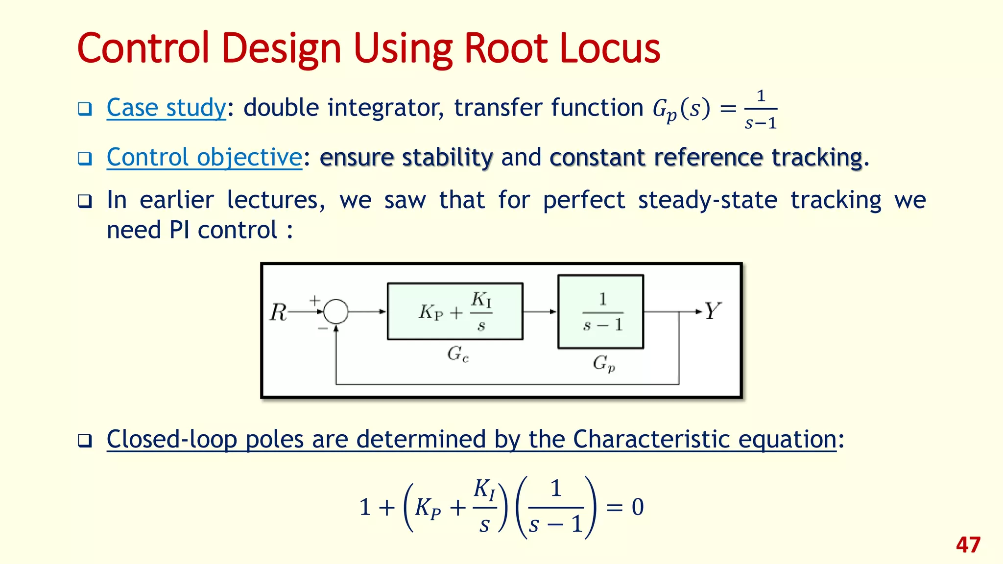 Modern Control - Lec 04 - Analysis and Design of Control Systems using Root Locus | PDF ...