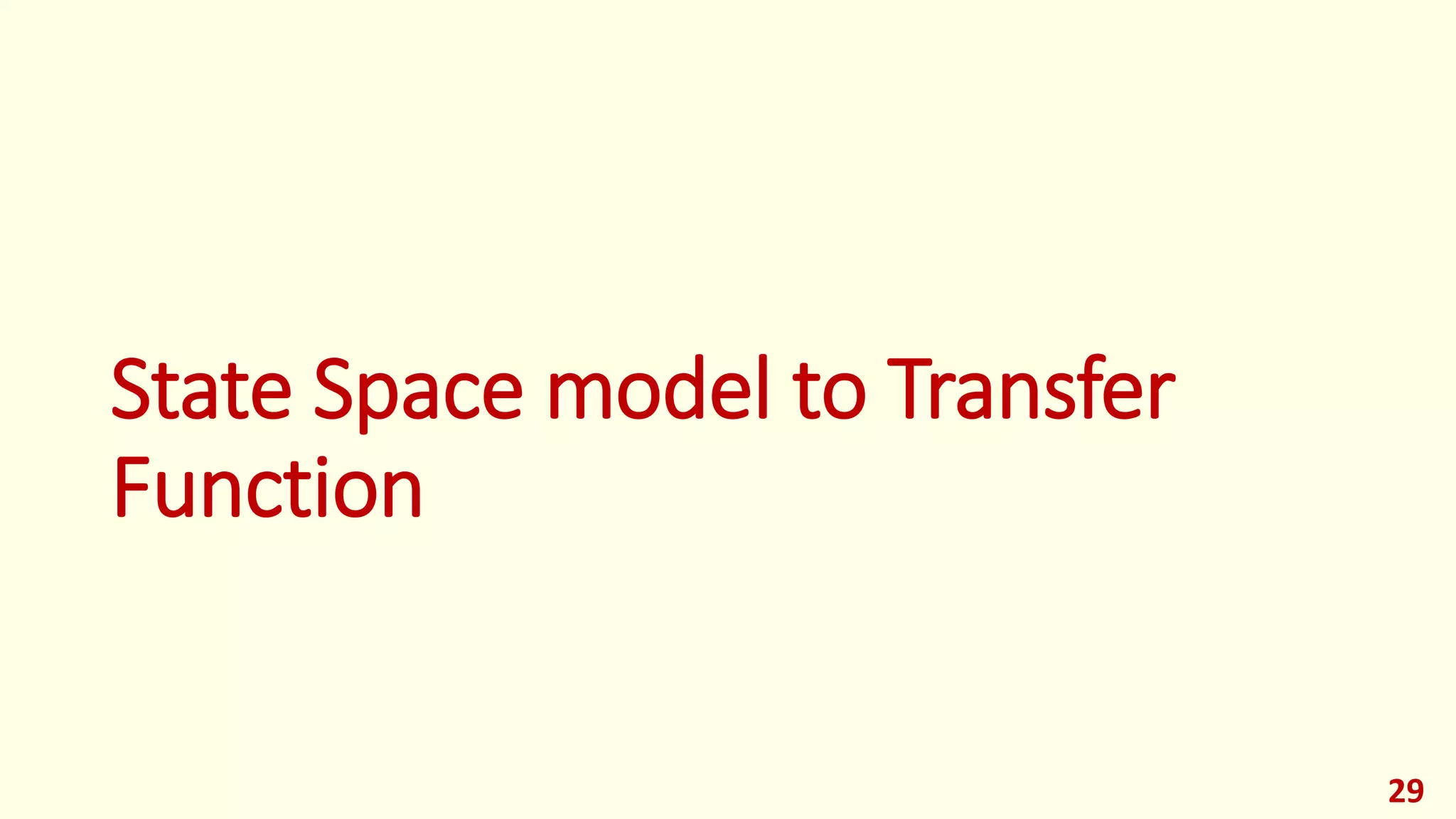 Modern Control Lec07 State Space Modeling Of Lti Systems Pdf