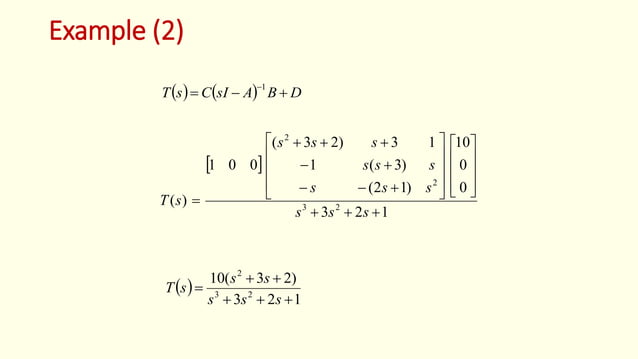 Modern Control Lec07 State Space Modeling Of Lti Systems Pdf