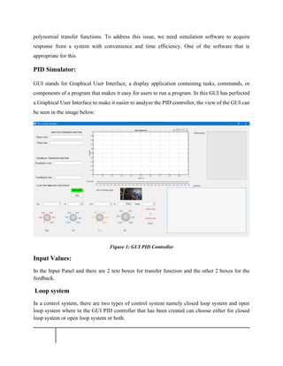 PID Controller Simulator Design for Polynomials Transfer Function | PDF | Computing | Technology ...